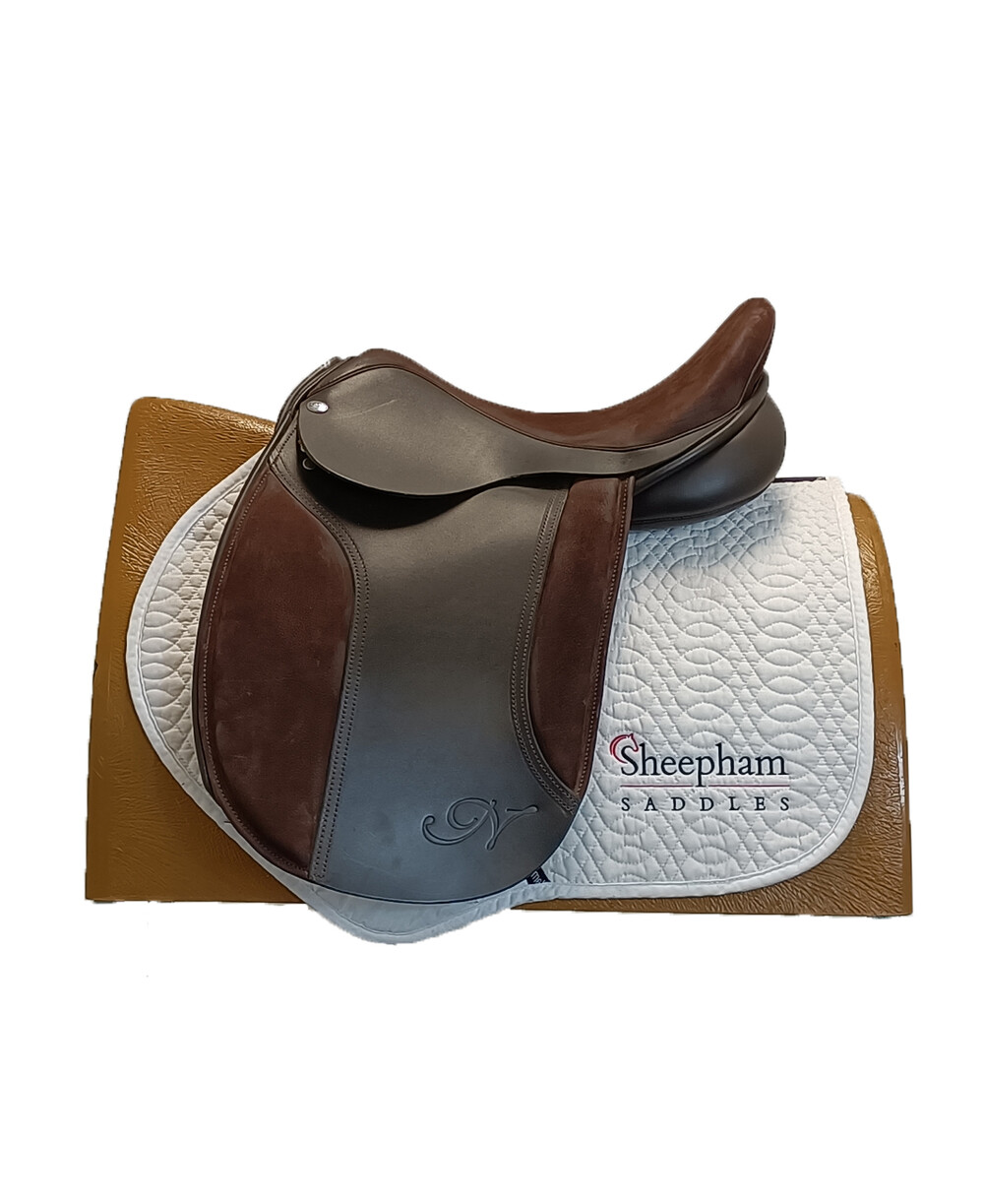 Nero Show Saddle 17" MW Brown